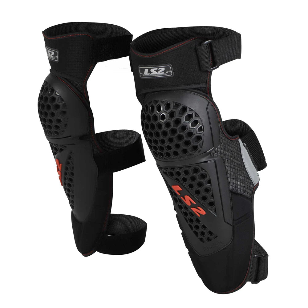 PROTECTOR RODILLA VEL LS2 NEGRO ROOKIE (AJUSTABLE) – iMoto